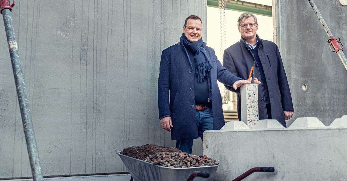 100% Recycling-Beton mit der ‘Büscher-Wand’ | wirtschaftsforum.de